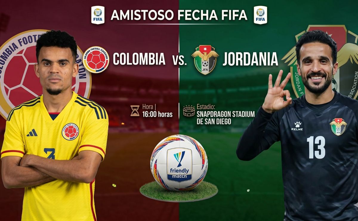 Colombia vs. Jordania en vivo y gratis por amistoso internacional ...