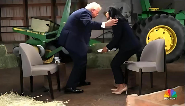 Trump walks out of Kristen Welker/'Meet the Press' interview after ...