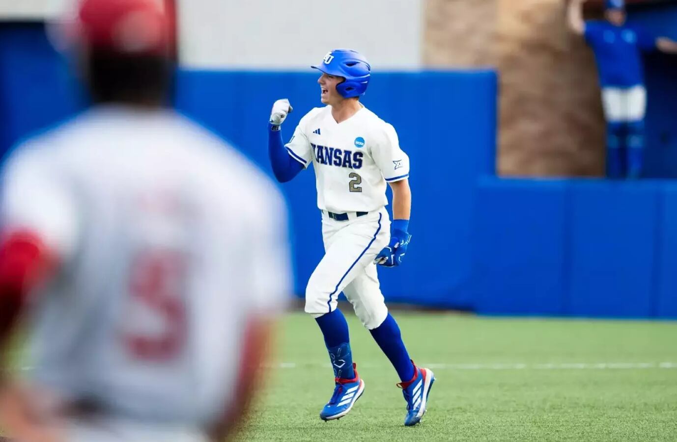 Rain delays Game 2 of KU-OU Super Regional