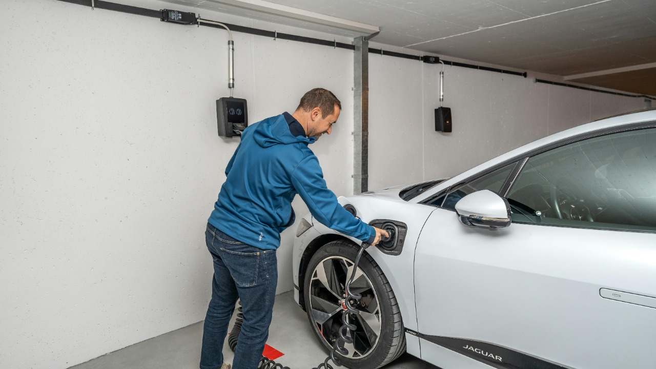 Regenerative braking lets an EV recharge a little every time the driver ...
