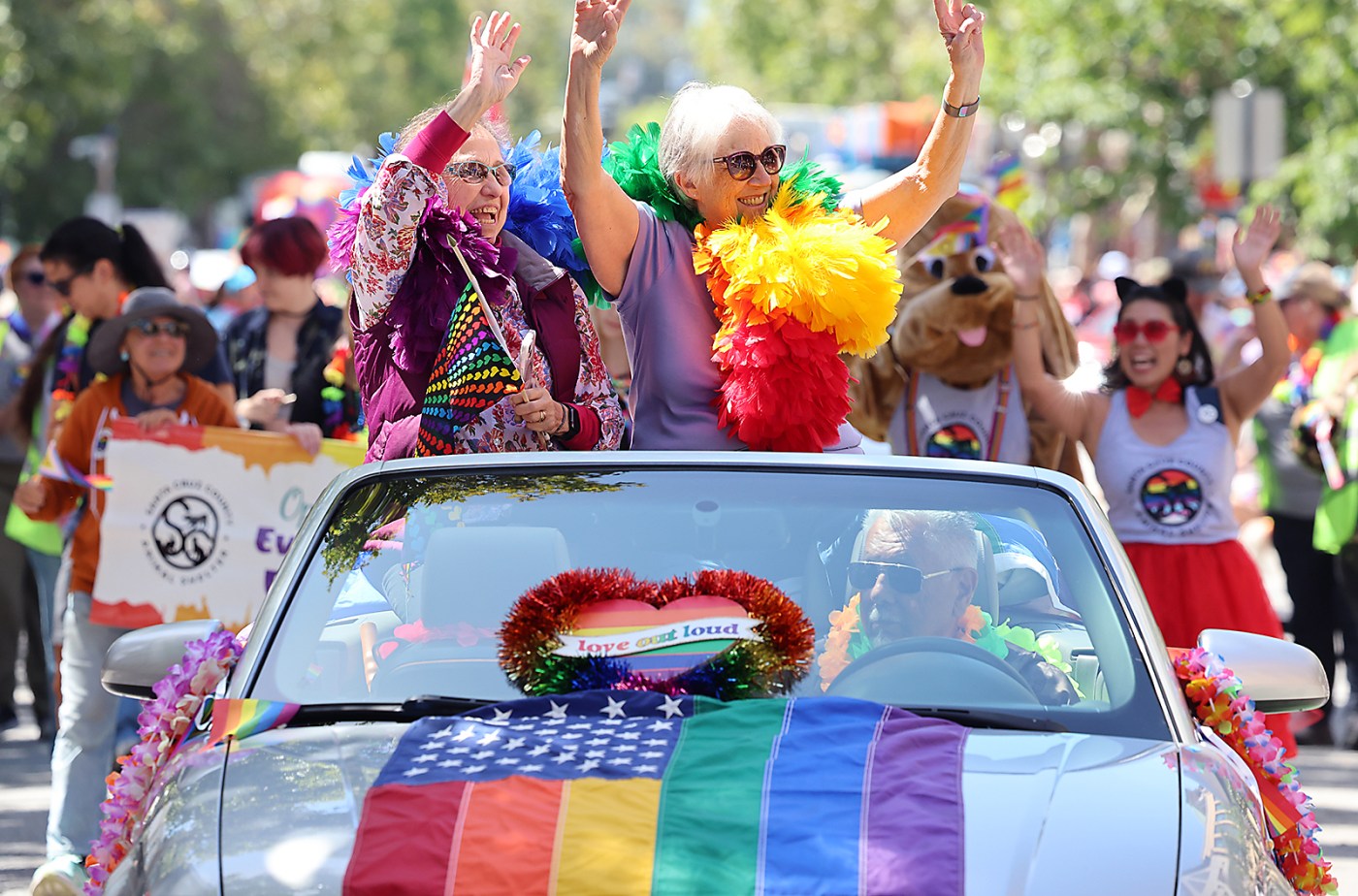 Santa Cruz Pride Parade delivers large, vibrant turnout for 51st ...