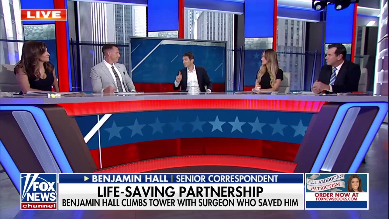 Benjamin Hall reflects on American patriotism, rescue and Tunnel to ...