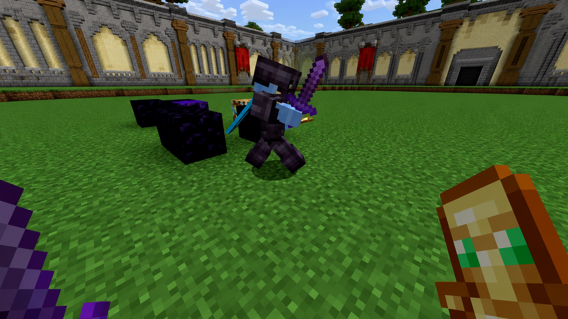 Minecraft crystal PvP survival challenge