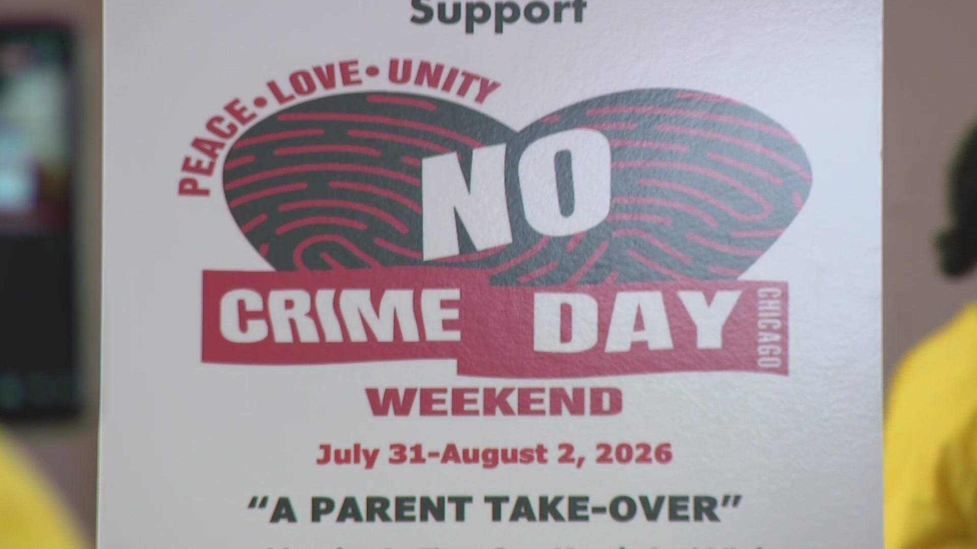 'No Crime Day Weekend' campaign planned after violent weekend in Chicago