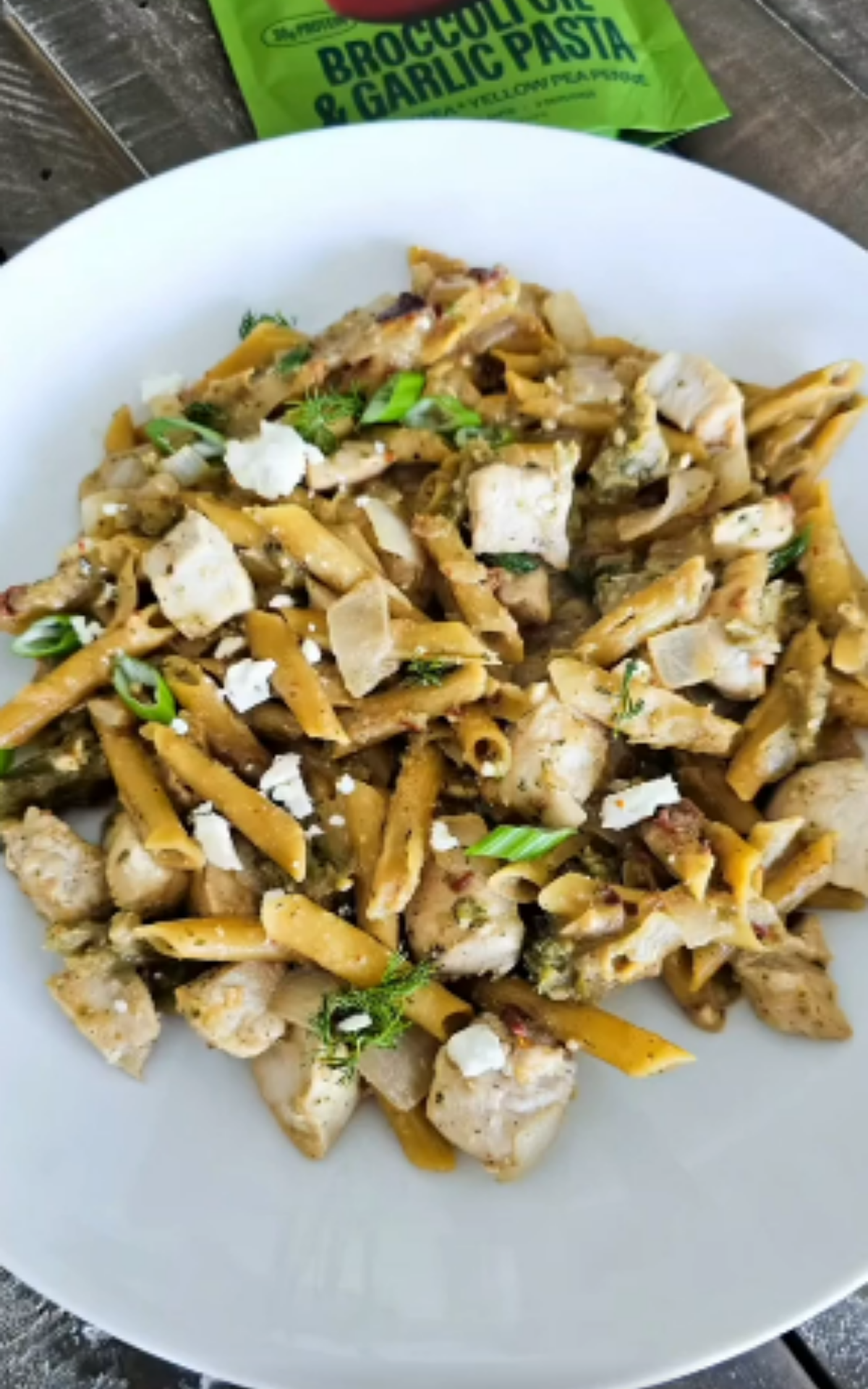 Lazy creamy chicken rotini easy comfort meal recipe