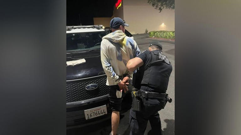 Man found loitering behind closed business taken into custody on felony ...