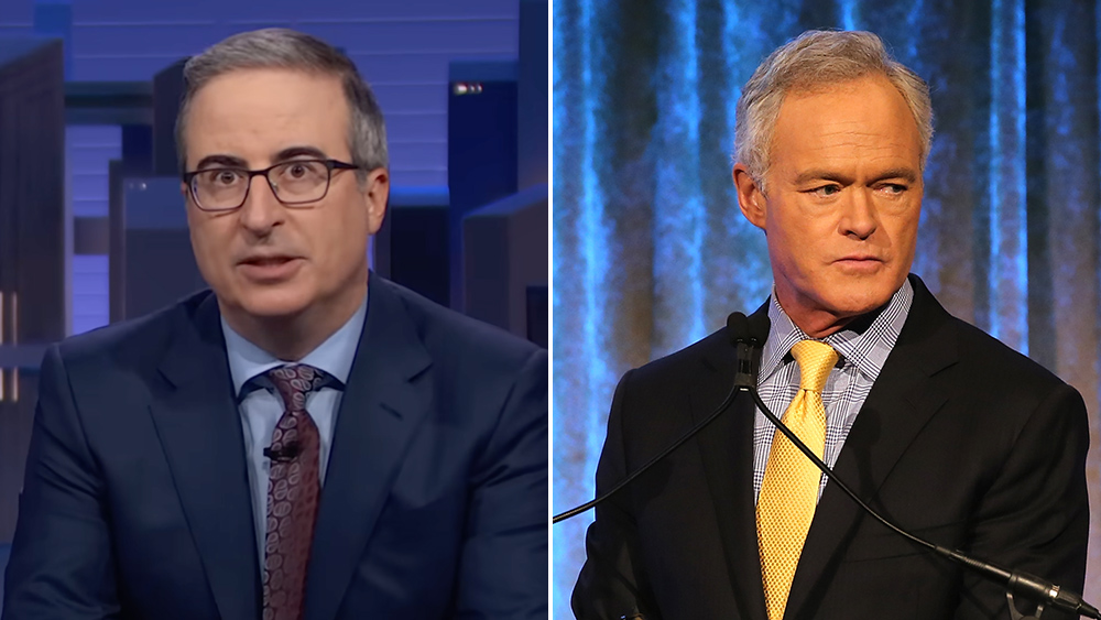 John Oliver jokes CBS News fired Scott Pelley for 'being too cool'