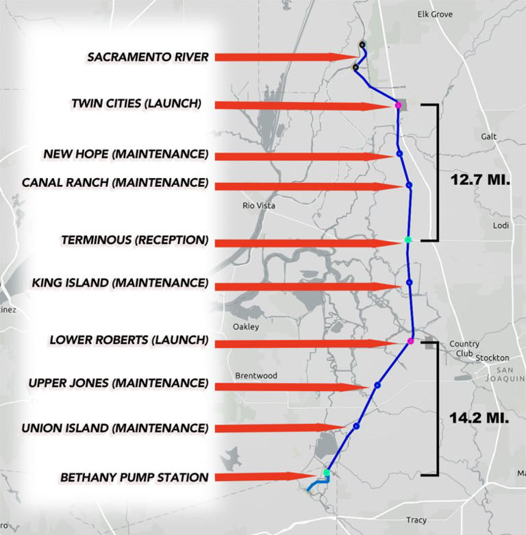 Federal agencies green-light Newsom-backed Delta tunnel, but just ...