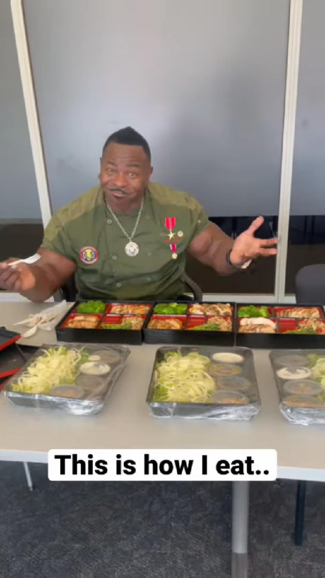 How Chef Rush fuels his day!