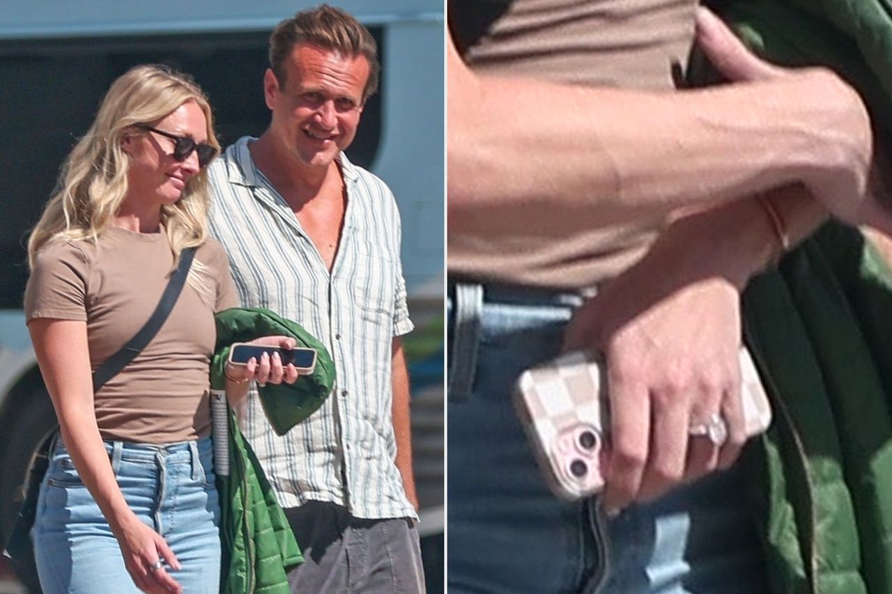 Jason Segel shares wedding planning update with fiancée Kayla Radomski ...