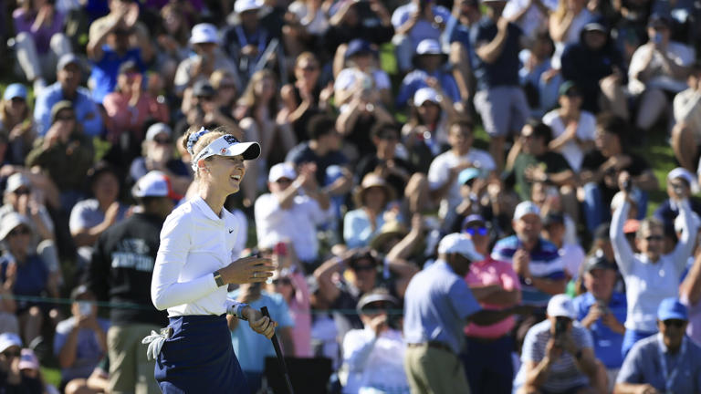 Nelly Korda wins her first-ever US Women's Open with a record-breaking ...