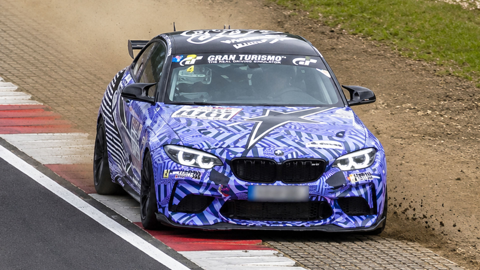 One tiny mistake nearly ends this Nürburgring training session