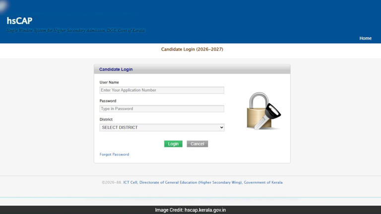 Kerala HSCAP Plus One trial allotment 2026 out, here's how to check status