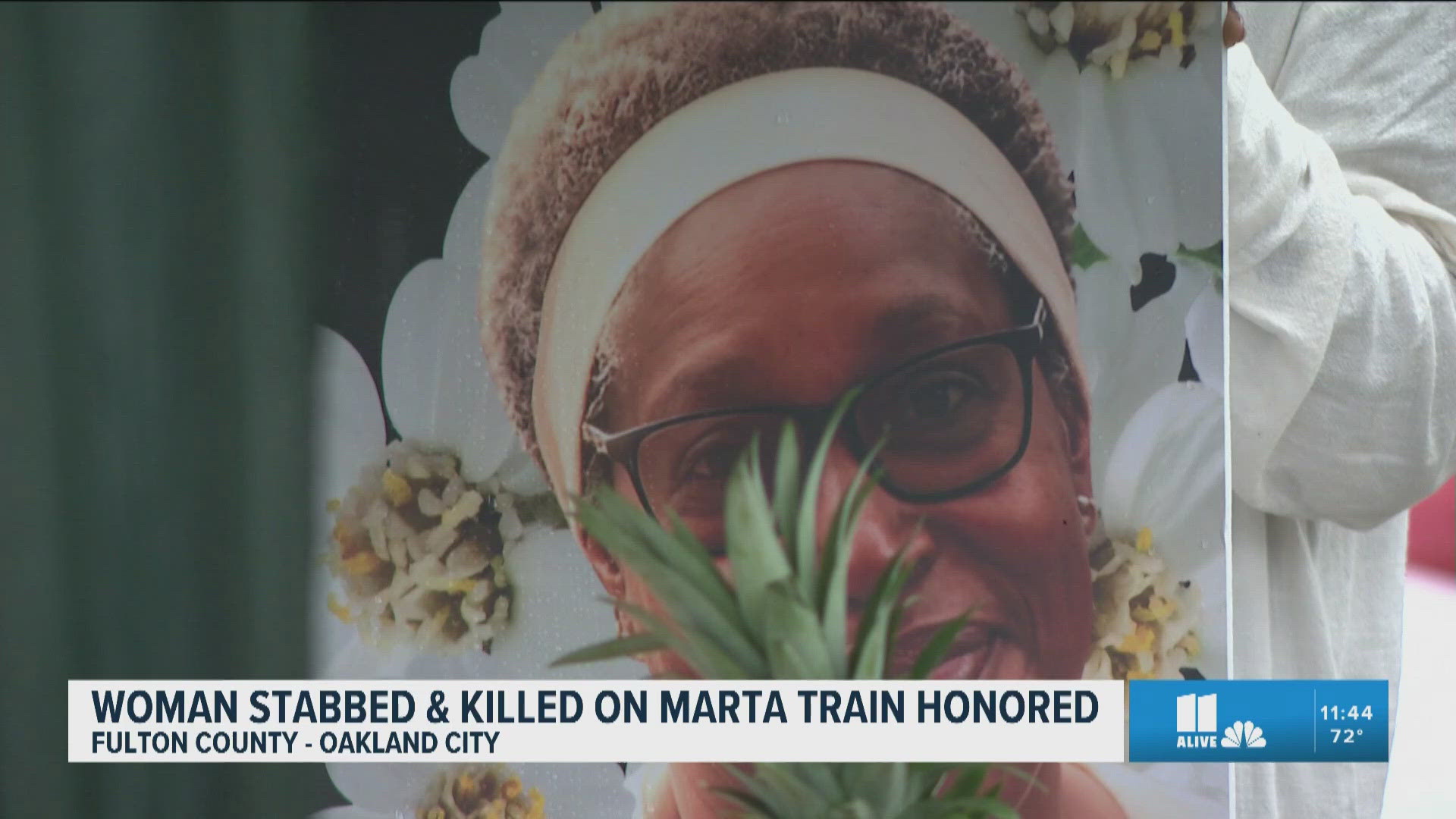 Dozens gather to remember woman stabbed, killed on MARTA train