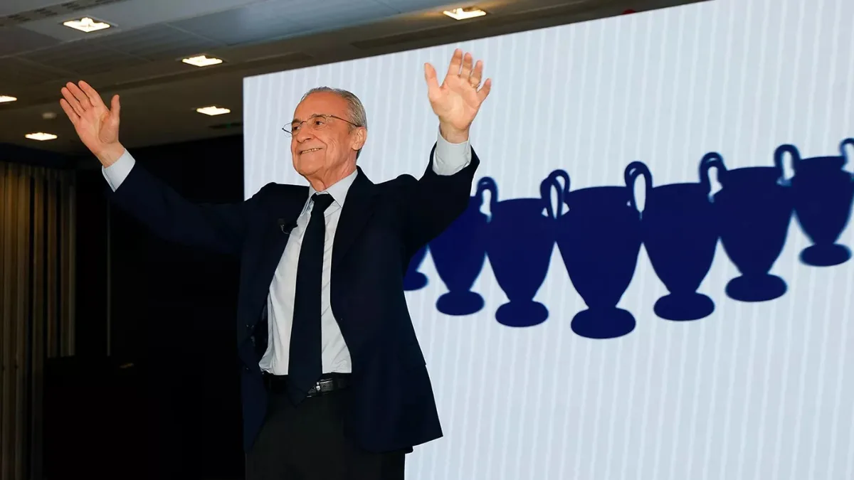 Florentino Perez re-elected as Real Madrid president after club's first ...