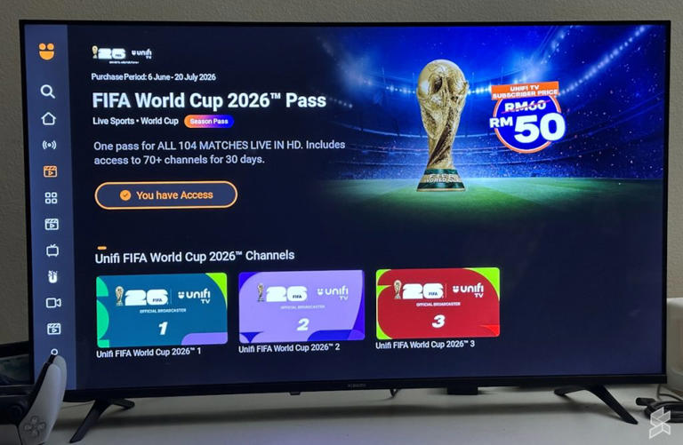 Unifi FIFA World Cup 2026 pass starts at RM20: Season pass includes ...