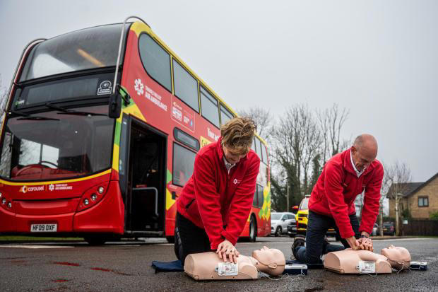 Carousel Buses introduces CPR and defibrillator training for new drivers