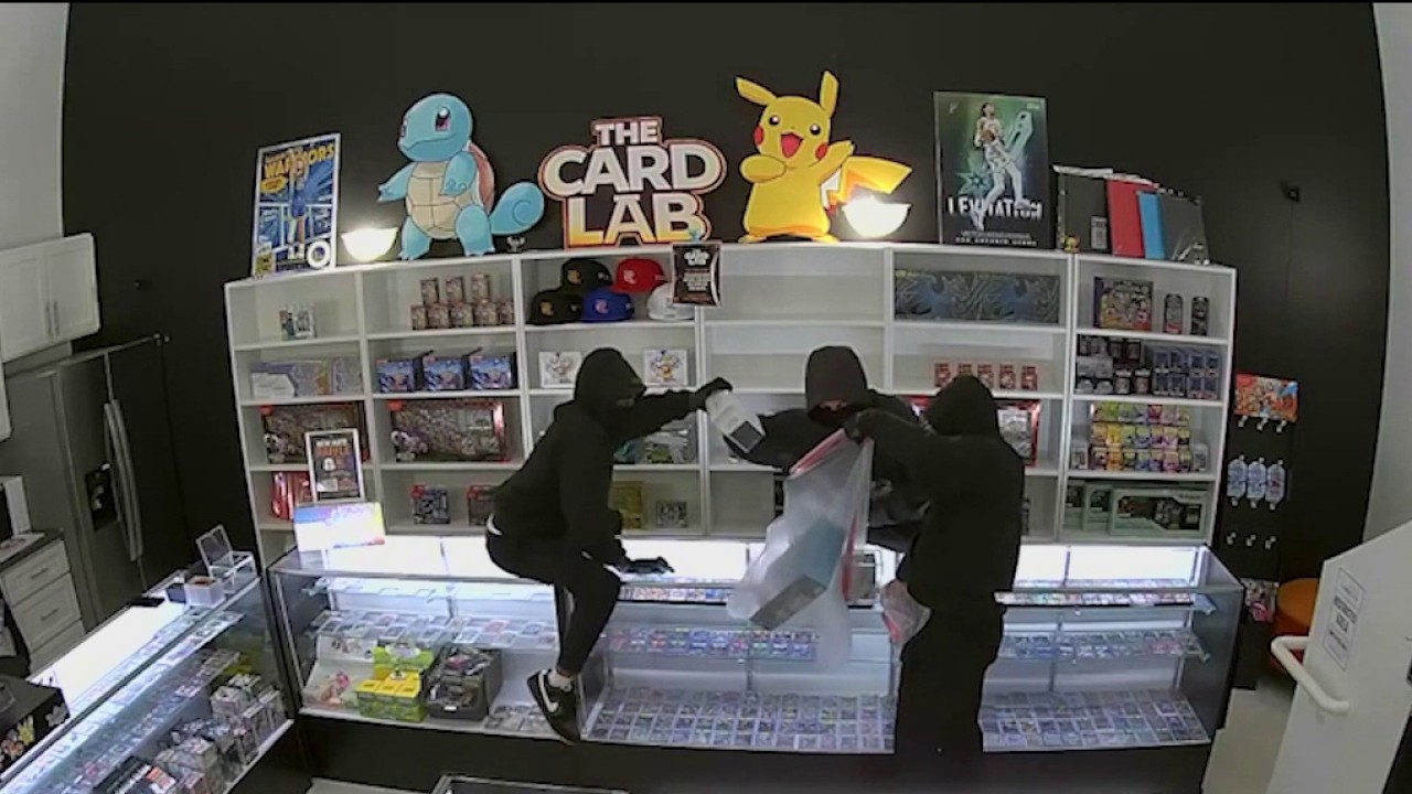 Thieves steal $15,000 in Pokemon cards from Brentwood trading card shop