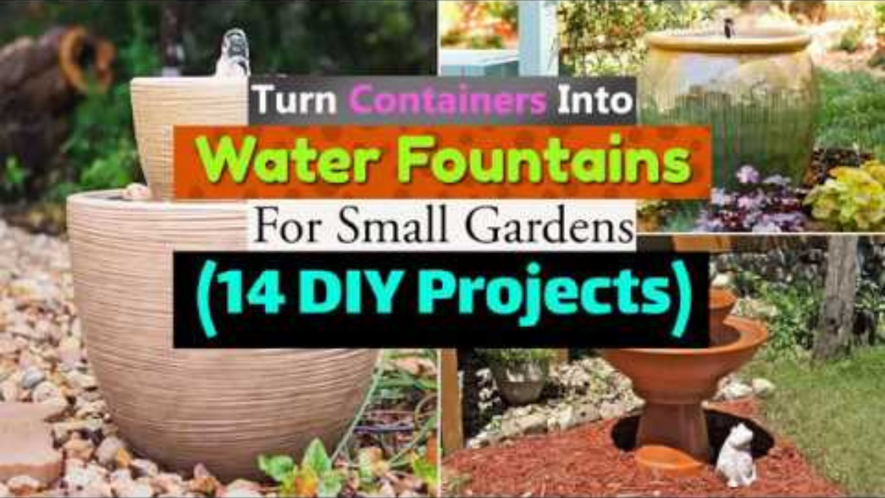 14 stunning DIY water fountain ideas for any budget