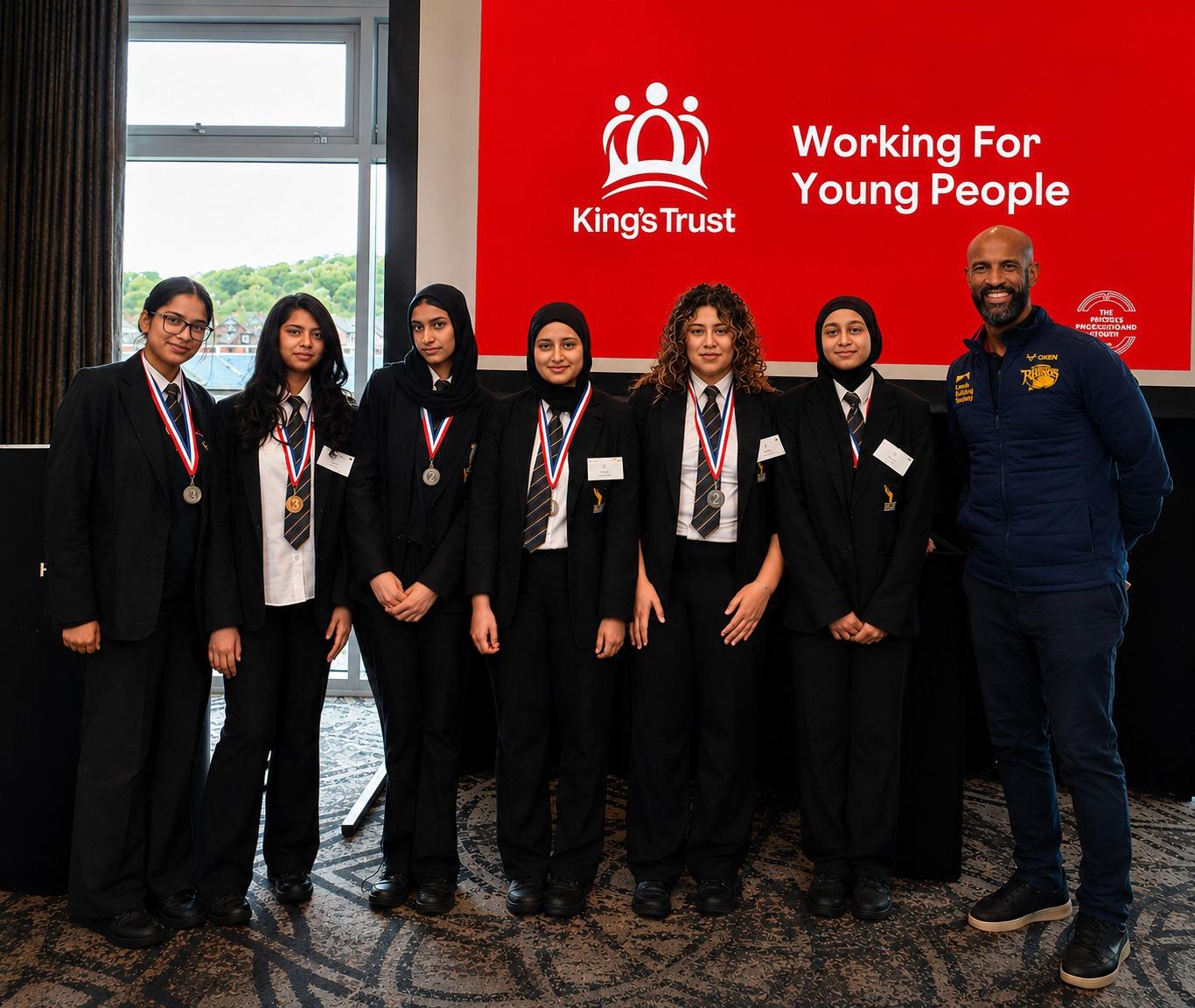Batley school pupils celebrate third place in King’s Trust Enterprise ...