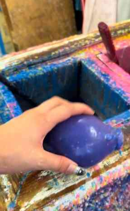 Snap, crackle, poke, and pop wax session