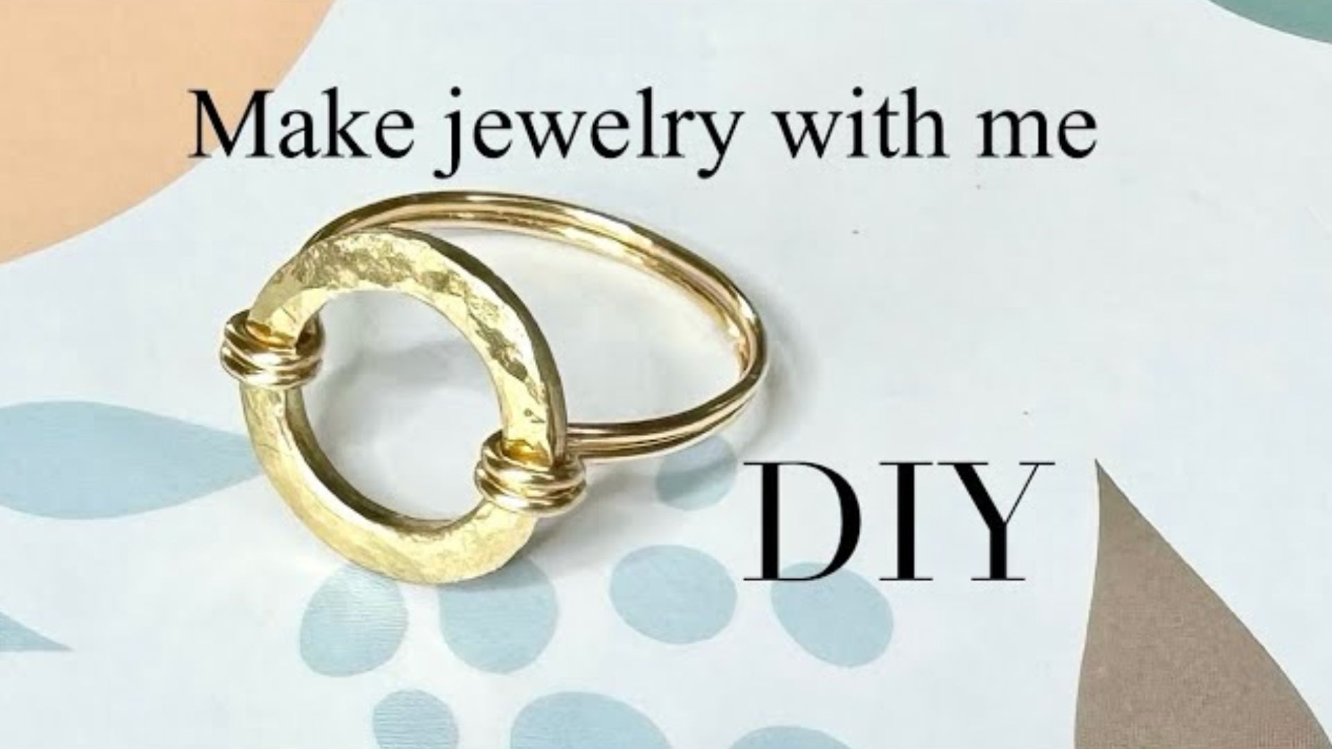 Simple and stylish ring tutorial
