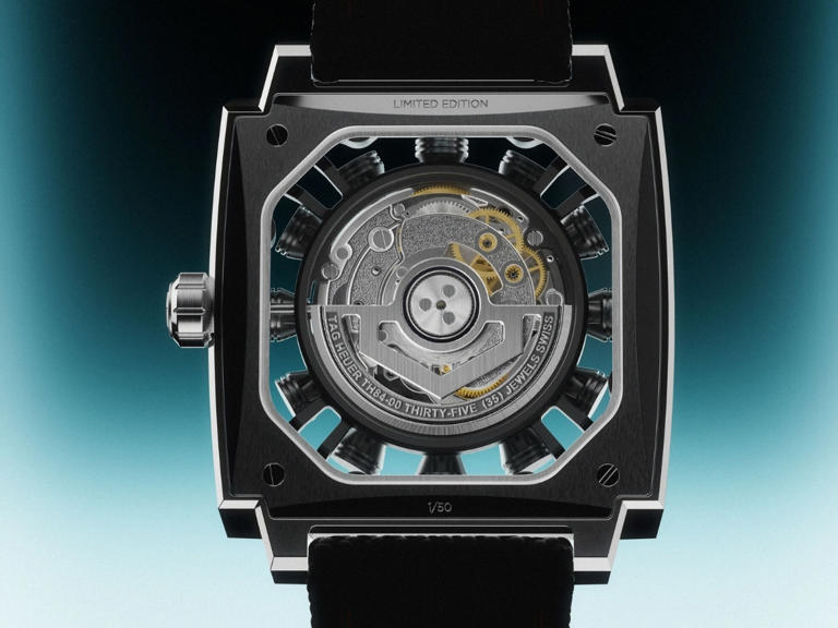 TAG Heuer’s $87,000 Monaco Speed 12 is a piston-packing beast of a watch