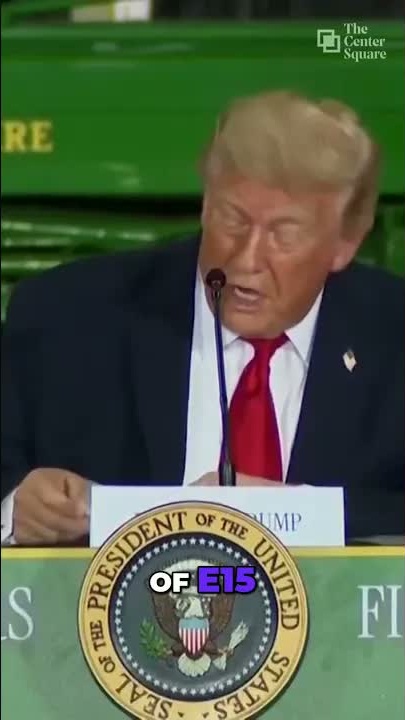 Trump backs E15 to lower fuel costs