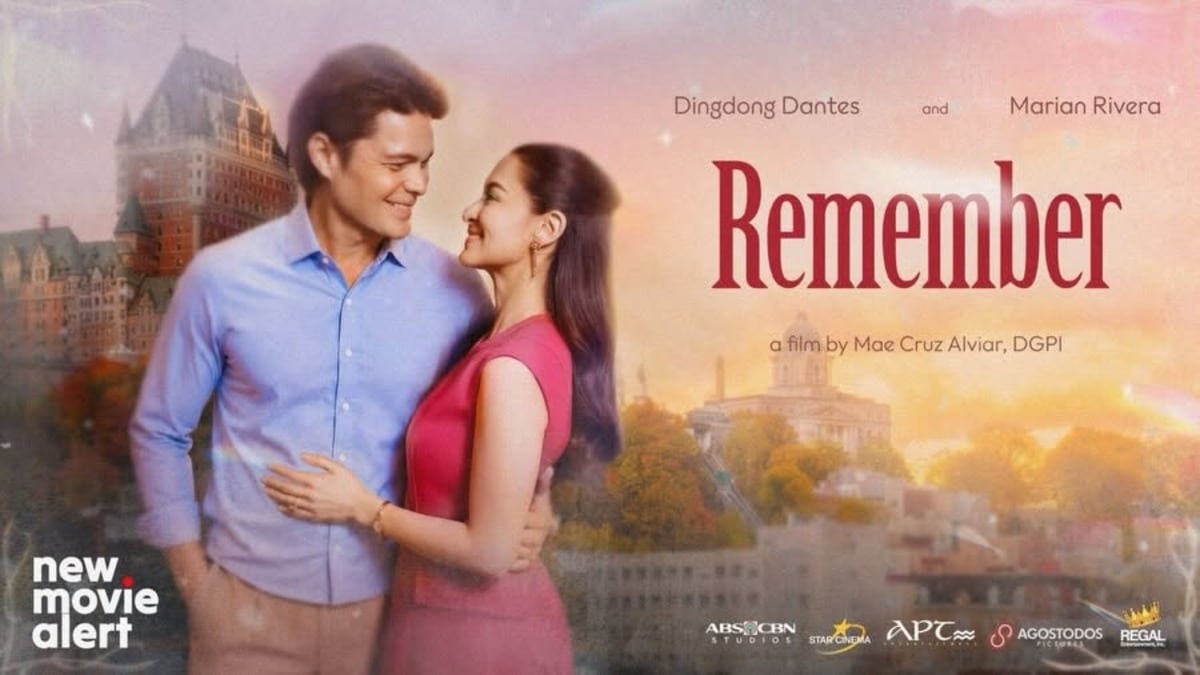 Marian Rivera, Dingdong Dantes fly to Canada to shoot new film 'Remember'