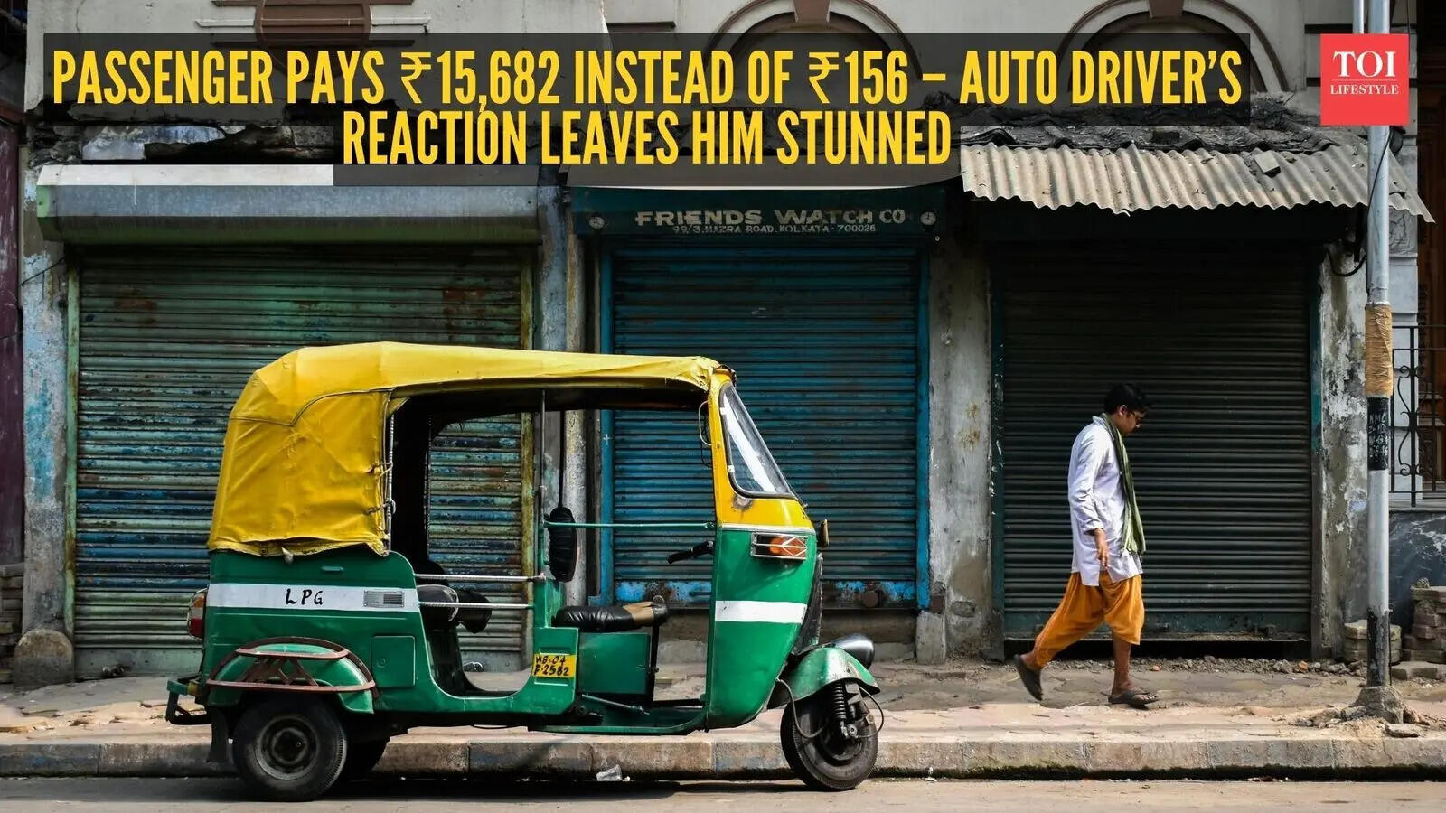 Passenger pays ₹15,682 instead of ₹156 – auto driver’s reaction leaves ...