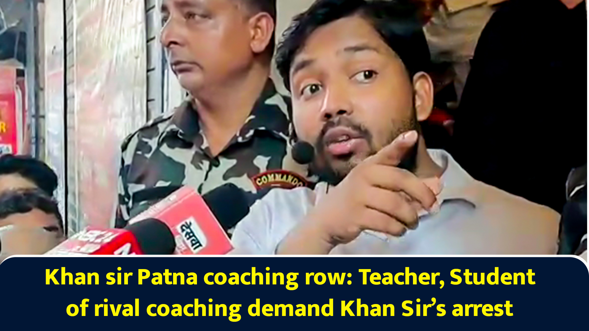 Khan sir Patna coaching row: Teacher, student of rival coaching demand ...