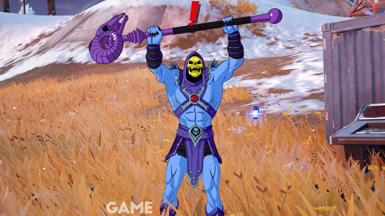 Skeletor boss location in Fortnite Runners (mythic shotgun)
