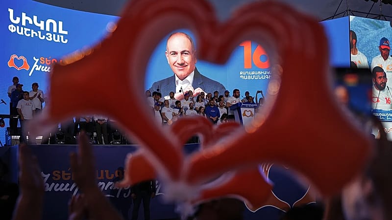 Nikol Pashinyan hails 'historic victory' in Armenia's decisive election