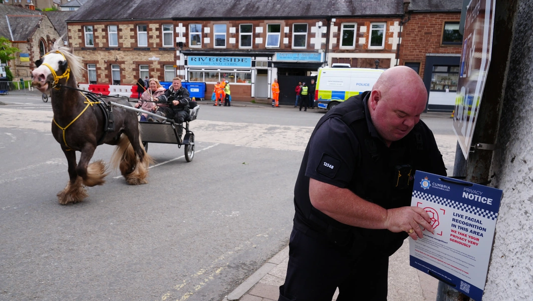 AI facial recognition divides opinion at Appleby Horse Fair