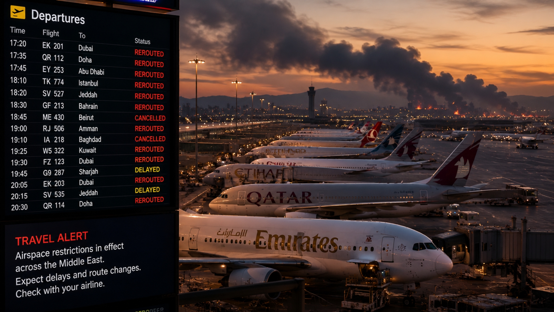 Global airlines cut 2026 profit outlook as Iran war lifts fuel costs