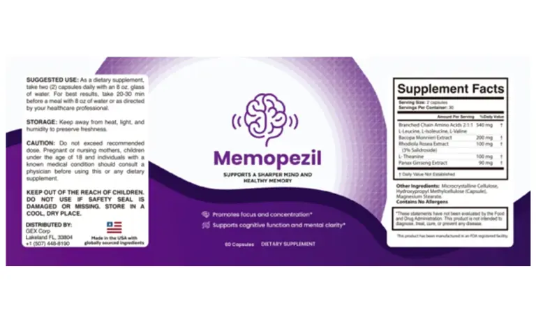 Memopezil 2026 (Legit or Scam?) Consumer Report Examines Ingredients ...