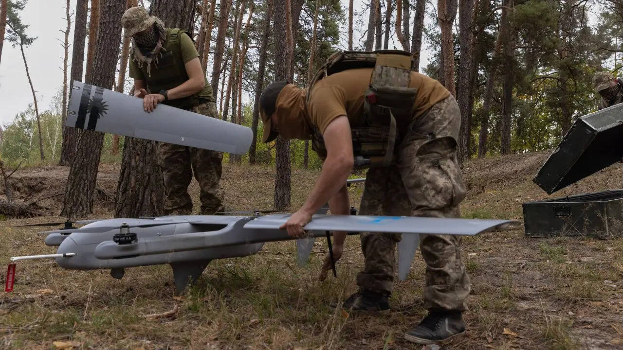 Ukrainian drone hits Russian passenger train in Crimea region ...