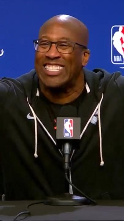 'This is a great day for me' - Mike Brown meets Knicks celebrity fans ...