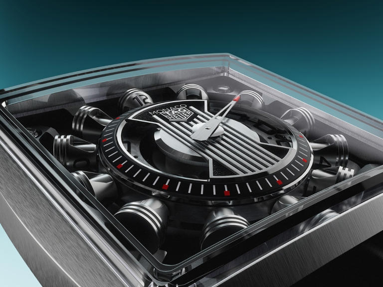 TAG Heuer’s $87,000 Monaco Speed 12 is a piston-packing beast of a watch
