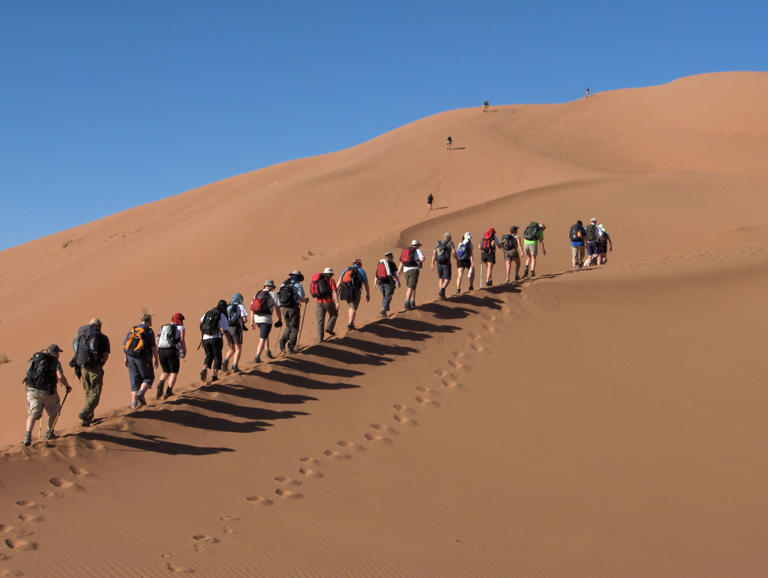 St Luke’s launches first-ever overseas challenge with Sahara Desert trek