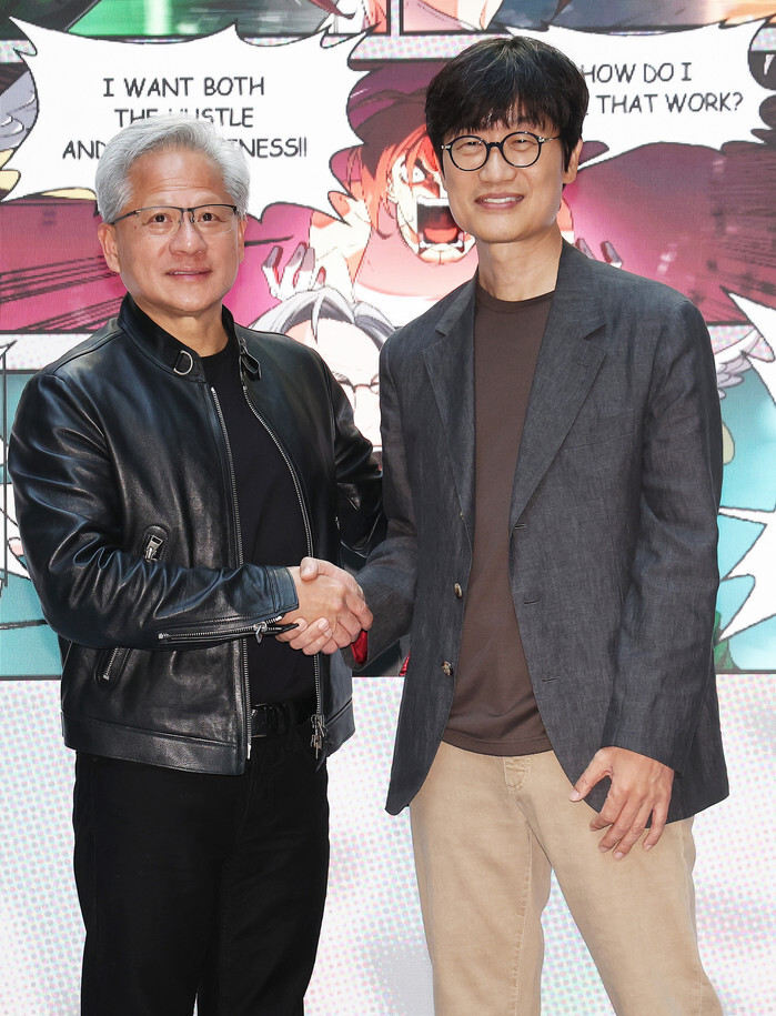 Nvidia CEO Huang meets with Naver chief