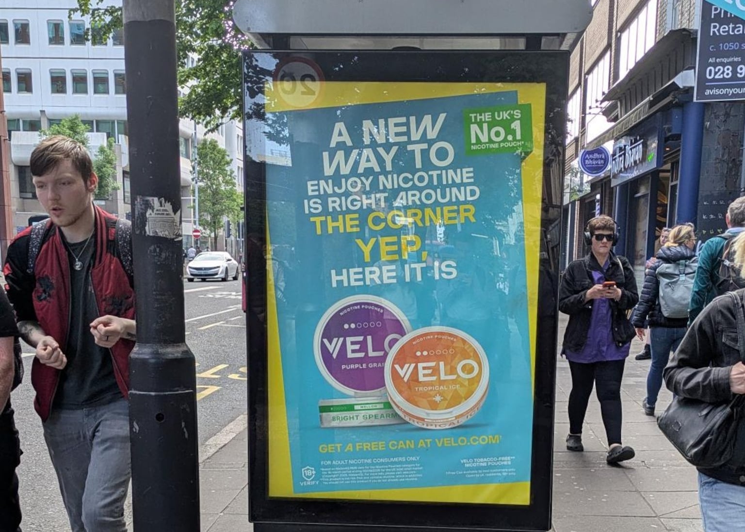 Aggressive marketing of addictive nicotine pouches to children is ...