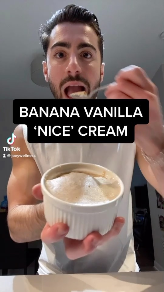 Healthy ice cream 🍨