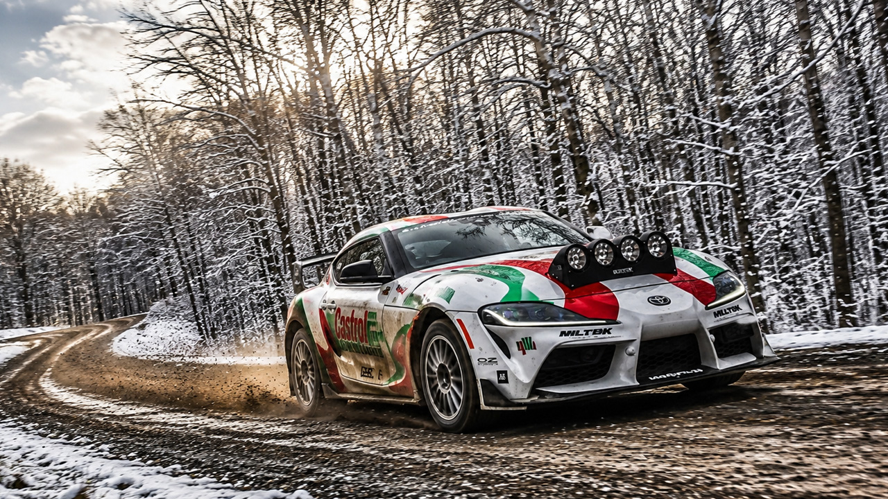 Can a pro driver handle this off road Supra?