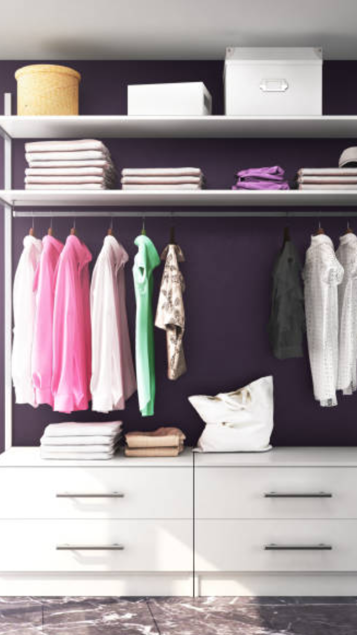 Walk-in vs modular closets: Which closet design makes busy workday ...