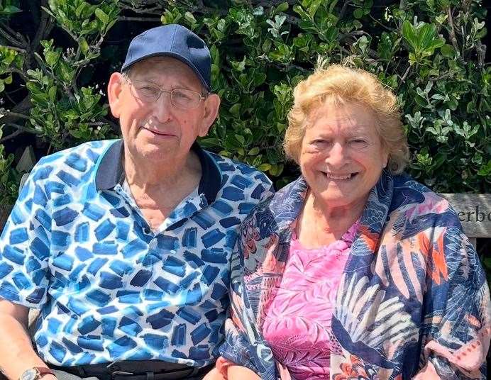 Devoted husband and wife Geoff and Gerrie Gradus from Cliftonville ...