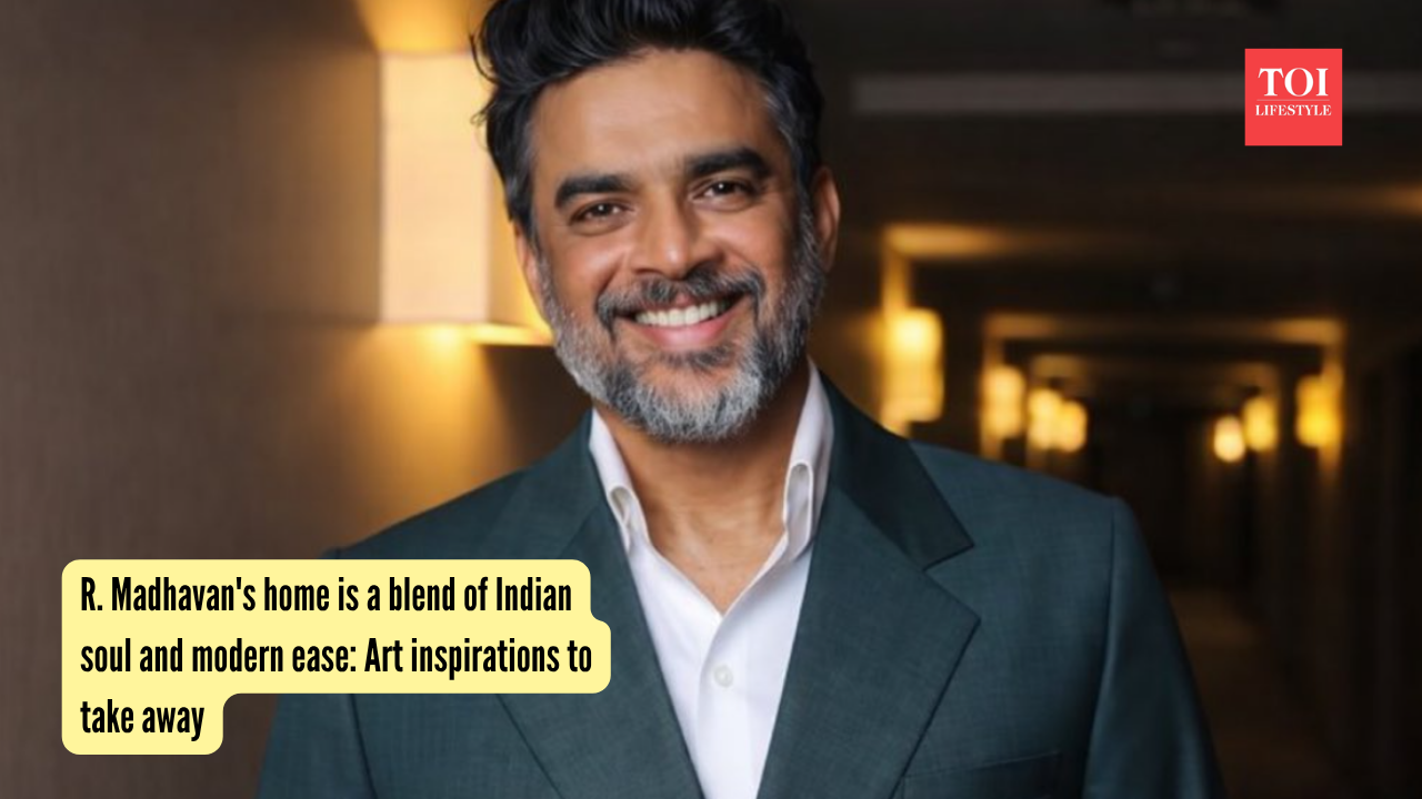 R Madhavan's home is a blend of Indian soul and modern ease: Art ...