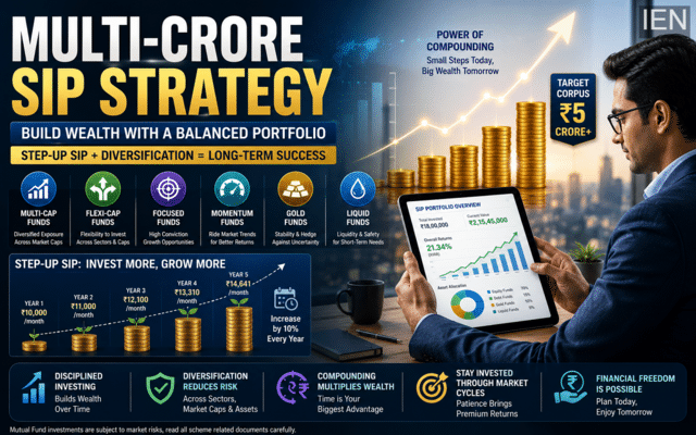 SIP can build a multi-crore corpus, but portfolio balance is the key to ...