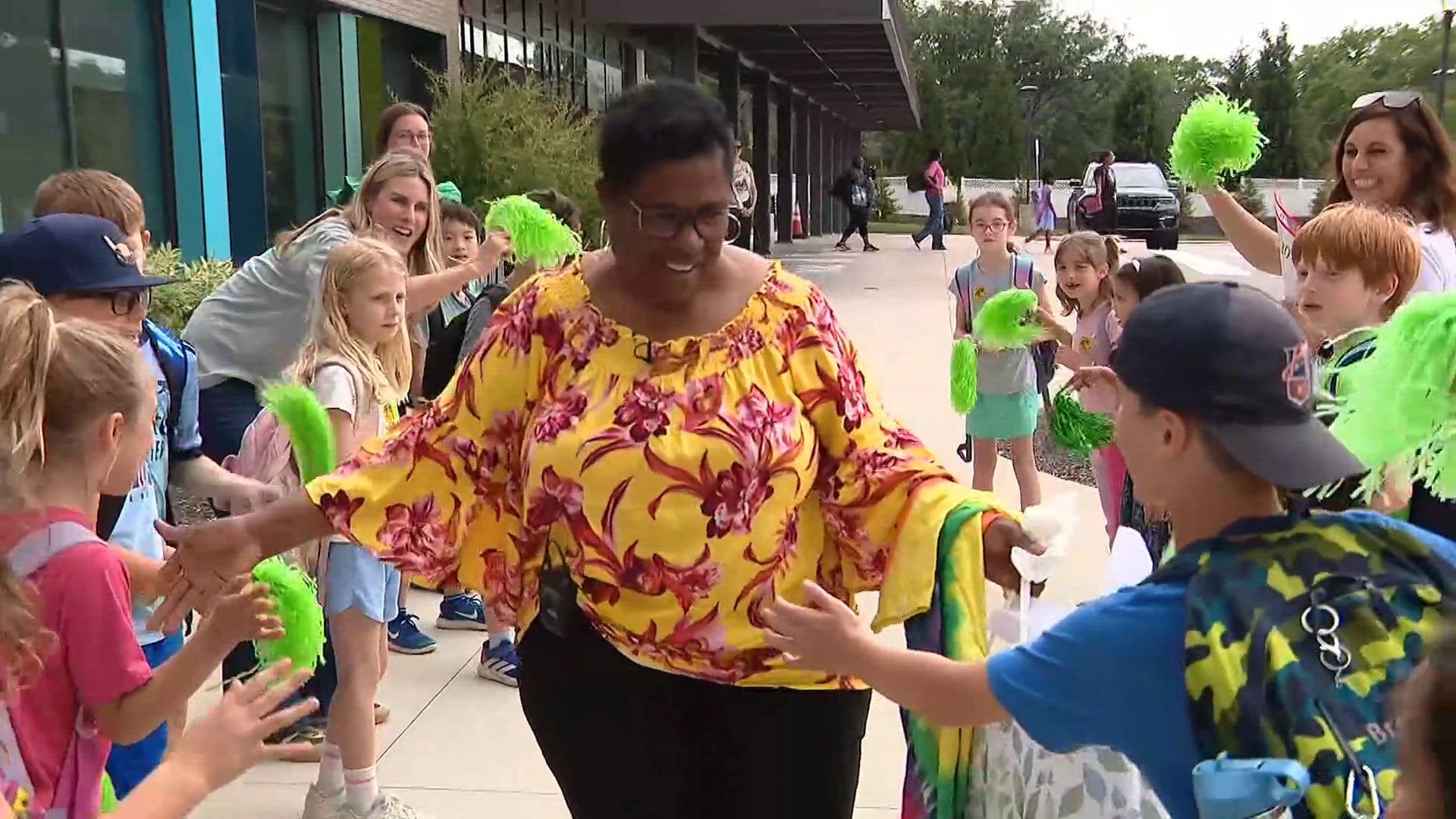 Beloved bus driver's retirement brings traffic to a standstill