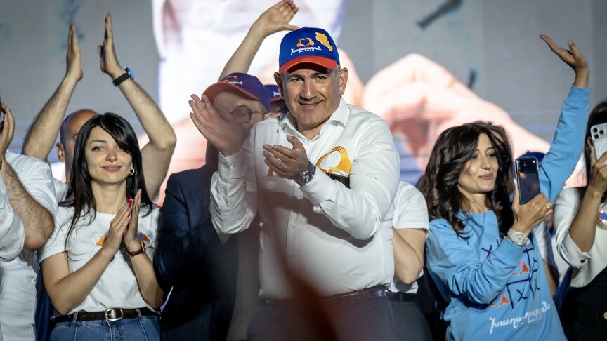 Pashinyan's party leads early Armenia election countPublished on: June ...